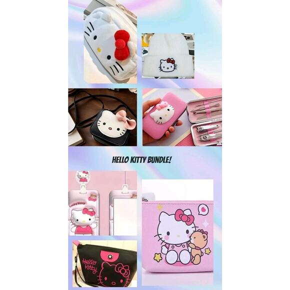 Hello Kitty | Toys | Hello Kitty Collectors Bundle 7 Pc Set Must See ...